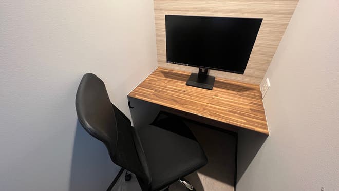 【1時間880円!】JR恵比寿駅目の前!完全個室の1名用ブース(ブース18)※予約時間前は入室不可【4階】の写真7