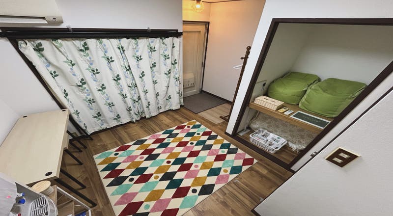 🆘営業は7月25まで‼️元町🚉4分／シャワー🚿OK◎角部屋1階のプライベート空間／ゲーム🎮・勉強📖・まったり利用に❗️