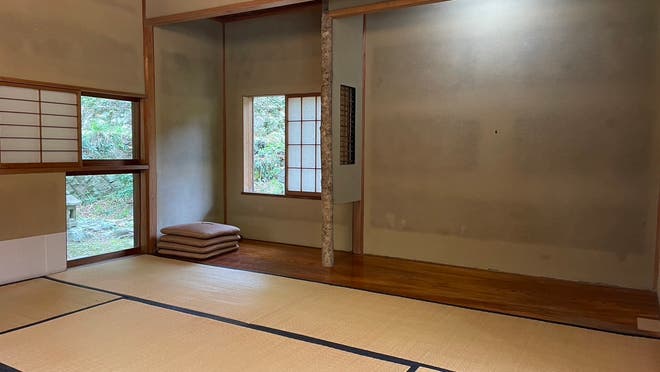 古都鎌倉の数奇屋の茶室の写真10