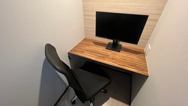 【1時間880円!】JR恵比寿駅目の前!完全個室の1名用ブース(ブース15)※予約時間前は入室不可【4階】の写真2