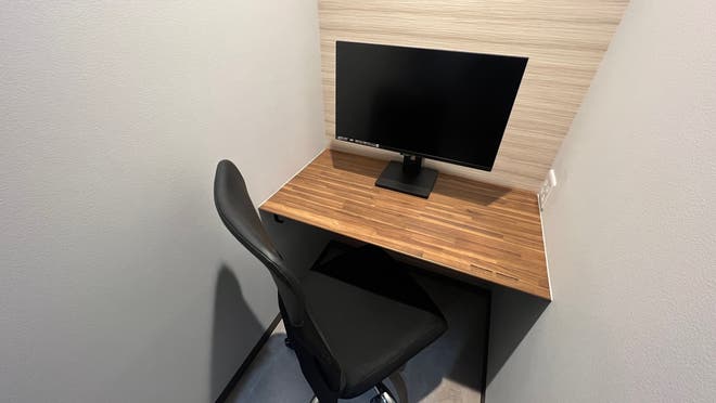 【1時間880円!】JR恵比寿駅目の前!完全個室の1名用ブース(ブース29)※予約時間前は入室不可【4階】の写真2