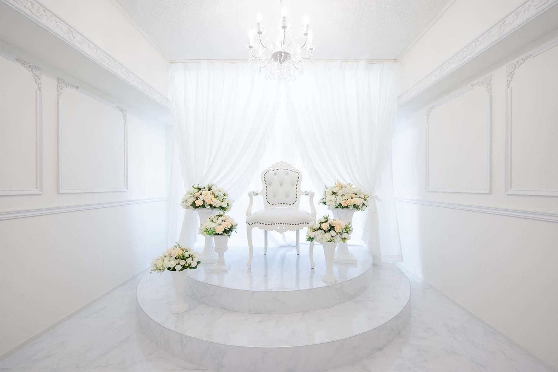 新規OPEN🎀The Wedding博多👗🏰SNSで話題❣️姫系撮影スタジオ｜南西向き｜ポートレート｜推し活｜配信｜商用利用の写真10