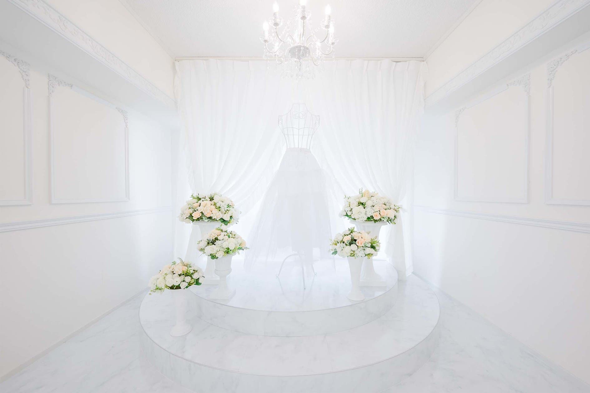 新規OPEN🎀The Wedding博多👗🏰SNSで話題❣️姫系撮影スタジオ｜南西向き｜ポートレート｜推し活｜配信｜商用利用の写真14