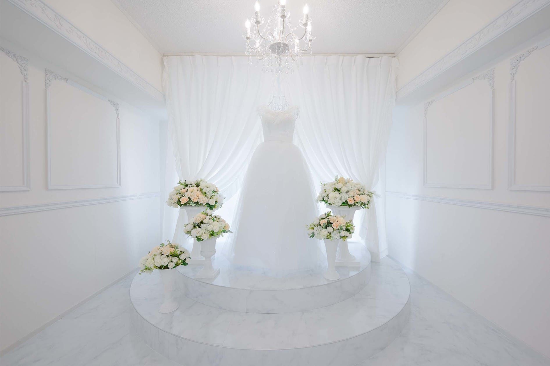 新規OPEN🎀The Wedding博多👗🏰SNSで話題❣️姫系撮影スタジオ｜南西向き｜ポートレート｜推し活｜配信｜商用利用の写真15