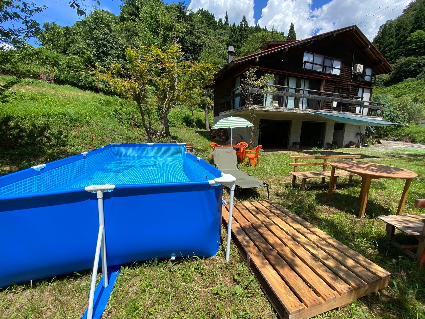 目の前は湧き水！自然たっぷり山にあるコテージカフェスペースの写真19