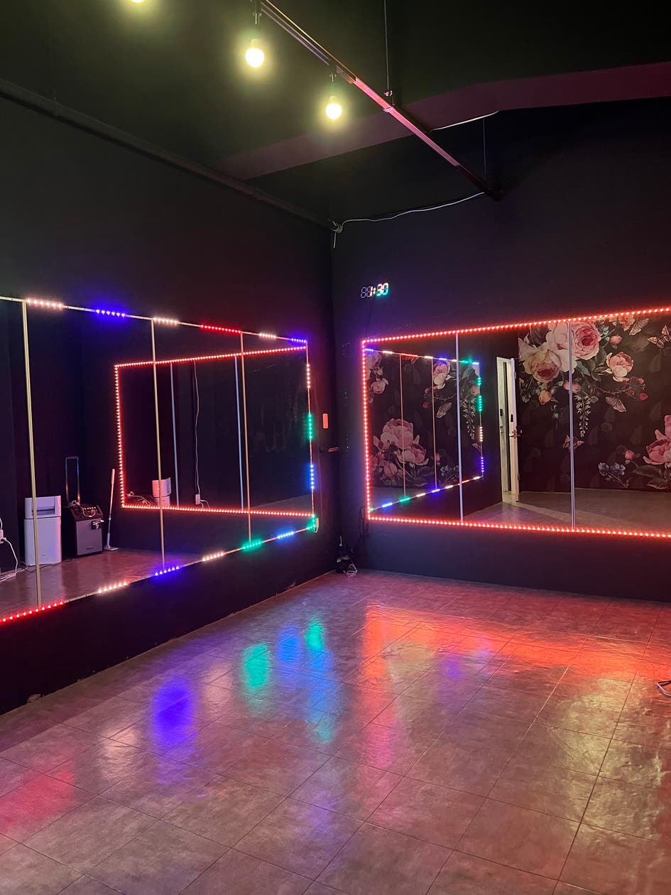 伏見駅E出口から徒歩1分のアレクサ対応虹色照明ダンススタジオの写真4
