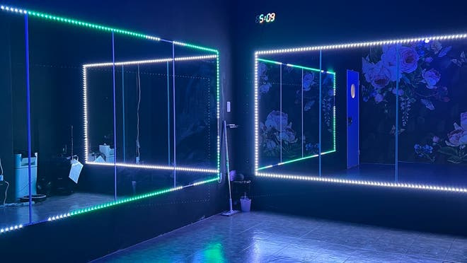 伏見駅E出口から徒歩1分のアレクサ対応虹色照明ダンススタジオの写真7