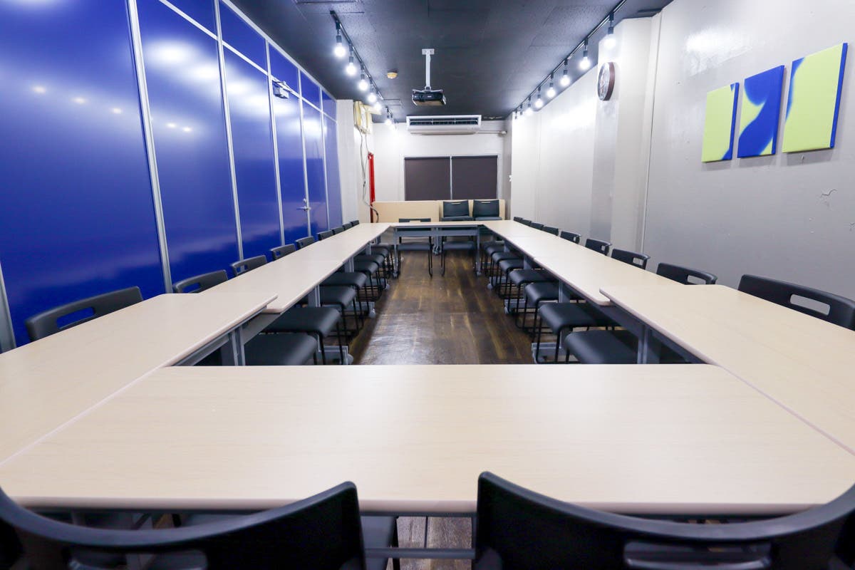 【池袋駅徒歩1分！池袋駅最近物件！36名】無線マイク・高性能プロジェクター・WiFi全て無料！ふれあい貸し会議室 池袋No103の写真14