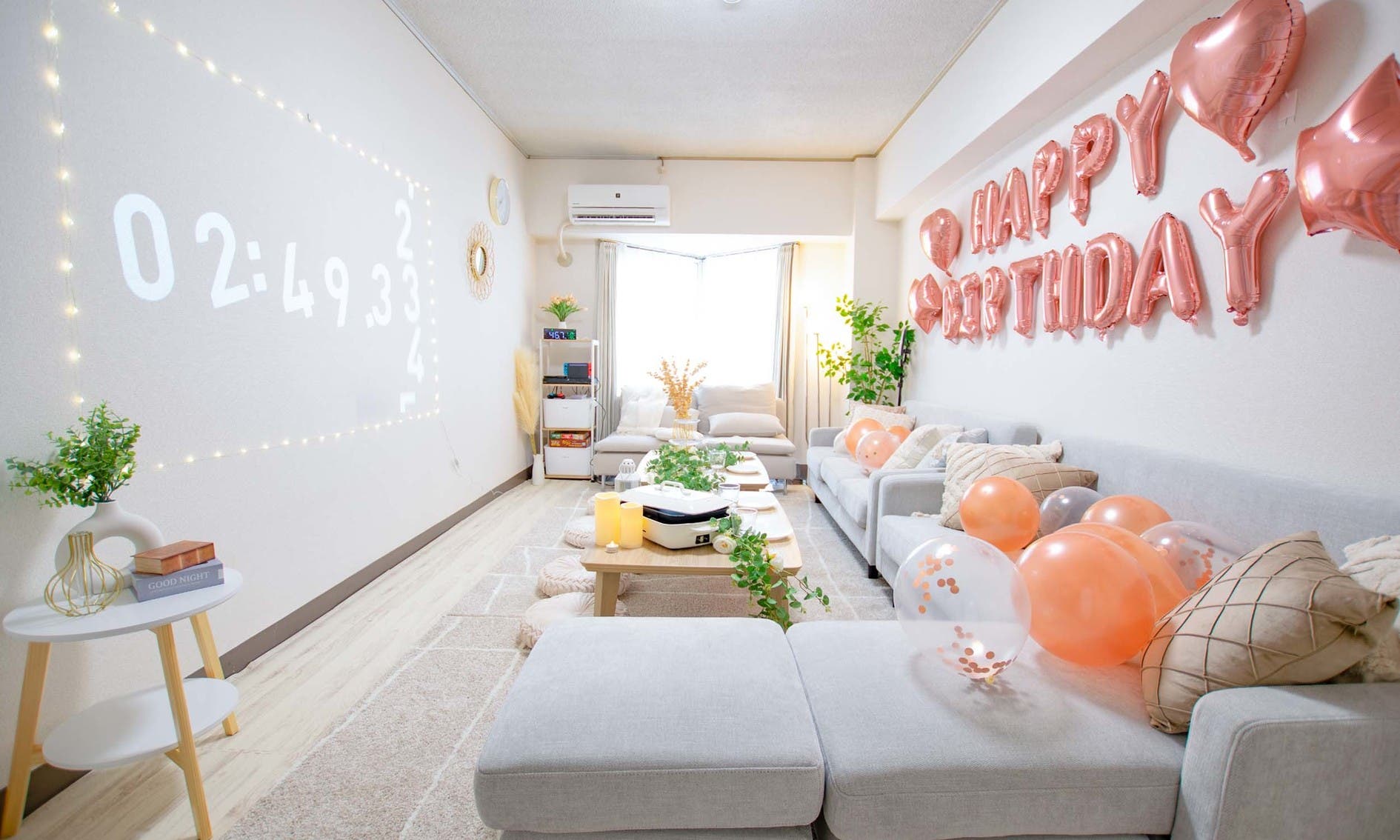 🌼栄駅５分🉐100㌅プロジェクター🎬大人気ゲーム機🎮✨おしゃれ空間でパーティーの写真6