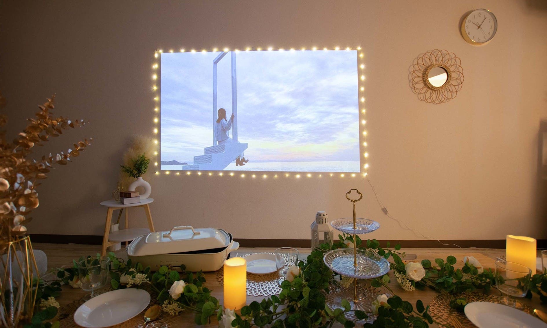 🌼栄駅５分🉐100㌅プロジェクター🎬大人気ゲーム機🎮✨おしゃれ空間でパーティーの写真10