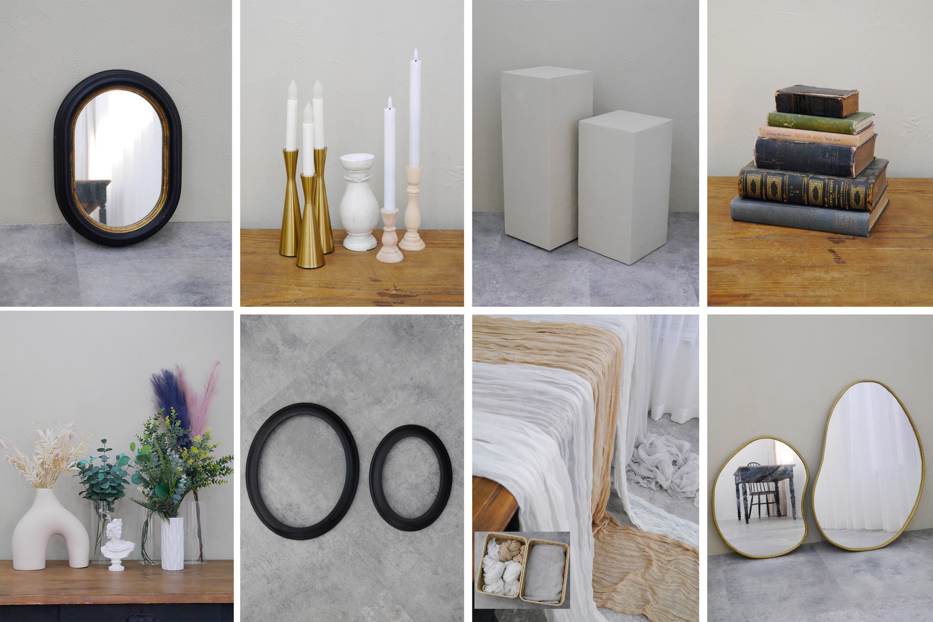 【表参道徒歩3分】自然光・ベージュと白・アーチ・アンティーク・海外インテリア・フォトスタジオの写真24