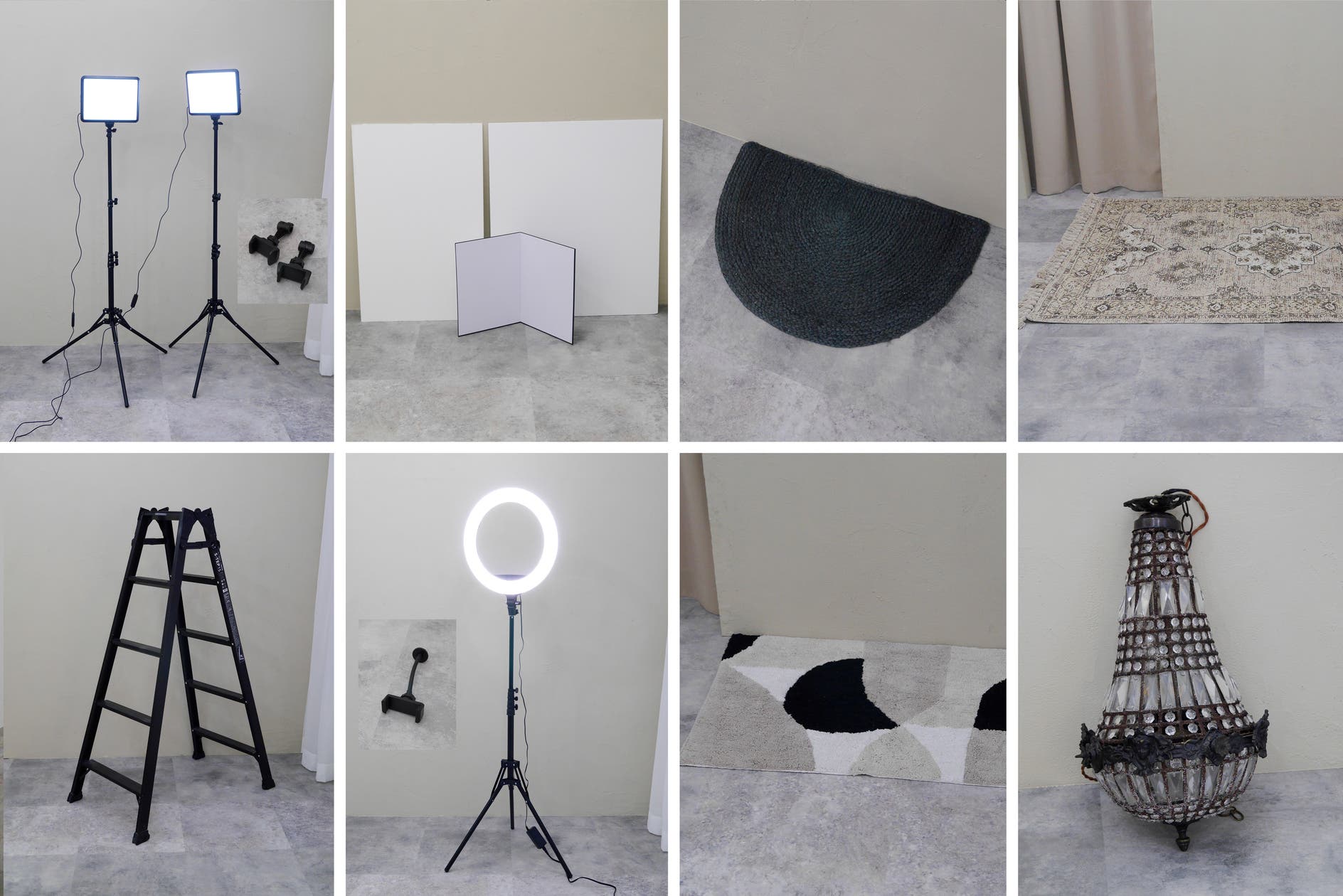 【表参道徒歩3分】自然光・ベージュと白・アーチ・アンティーク・海外インテリア・フォトスタジオの写真25