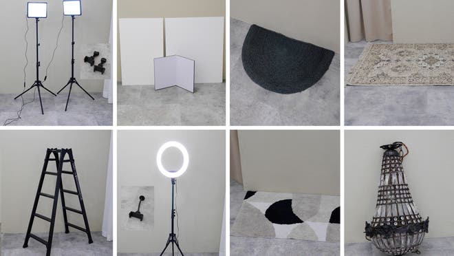 【表参道徒歩3分】自然光・ベージュと白・アーチ・アンティーク・海外インテリア・フォトスタジオの写真25