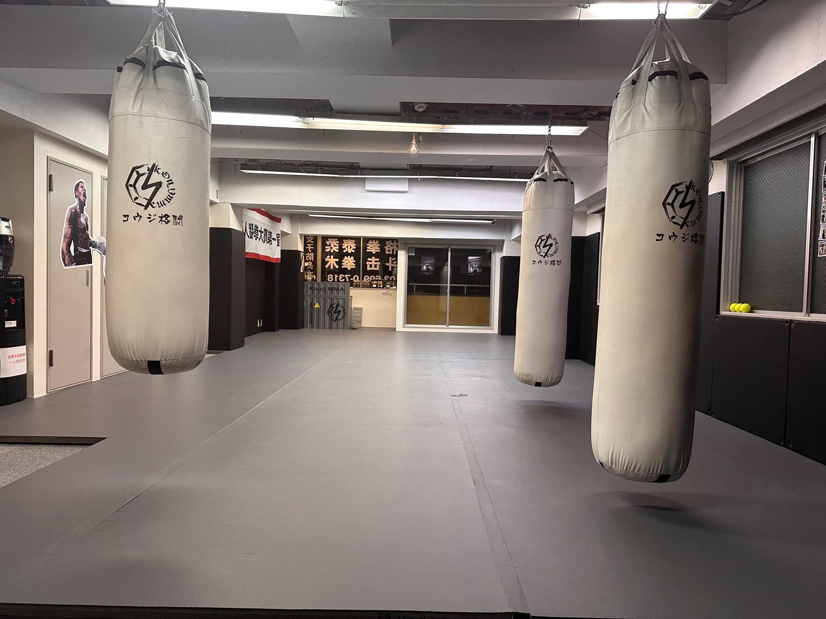 早朝深夜OK，大久保駅徒歩1分格闘ジム・駅チカ、好立地、即日予約可能!! 124㎡広い道場　の写真13