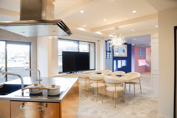 駐車場6台！ママ会、パーティ向け！子育てママが周りの目を気にせずこどもと一緒に非日常を味わえるラグジュアリーなお部屋の写真9