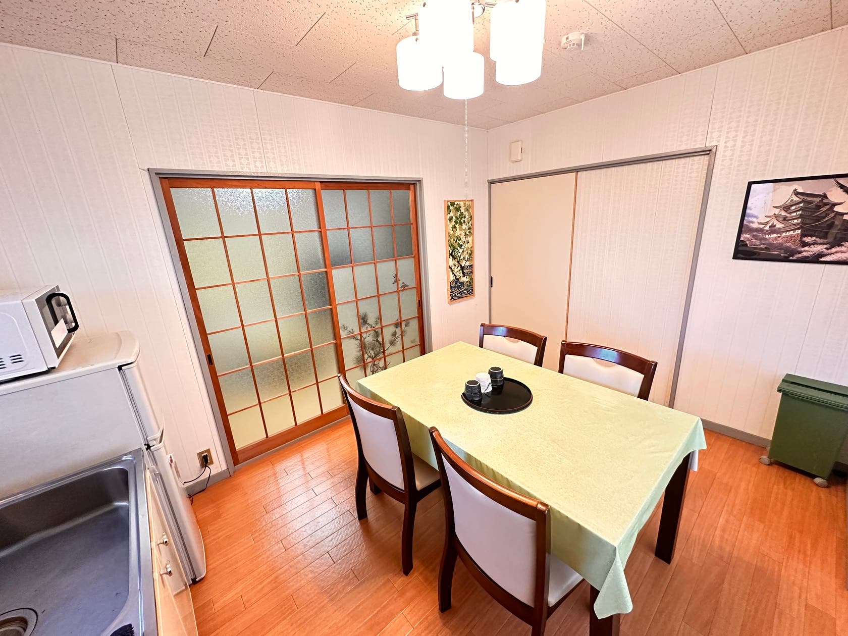 ２DK貸切。無料駐車場付き、無料Wi-Fi付き。撮影も出来ます。誕生会や女子会、テレワークにも。の写真14