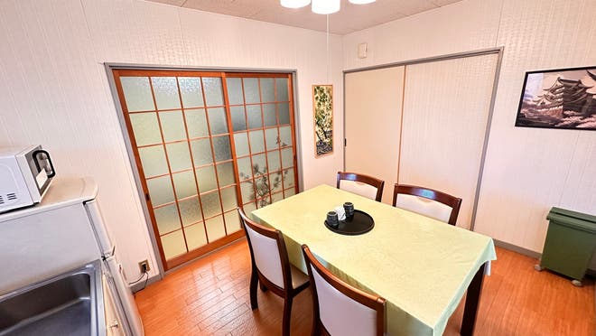 2DK貸切。無料駐車場付き、無料Wi-Fi付き。撮影も出来ます。誕生会や女子会、テレワークにも。の写真14