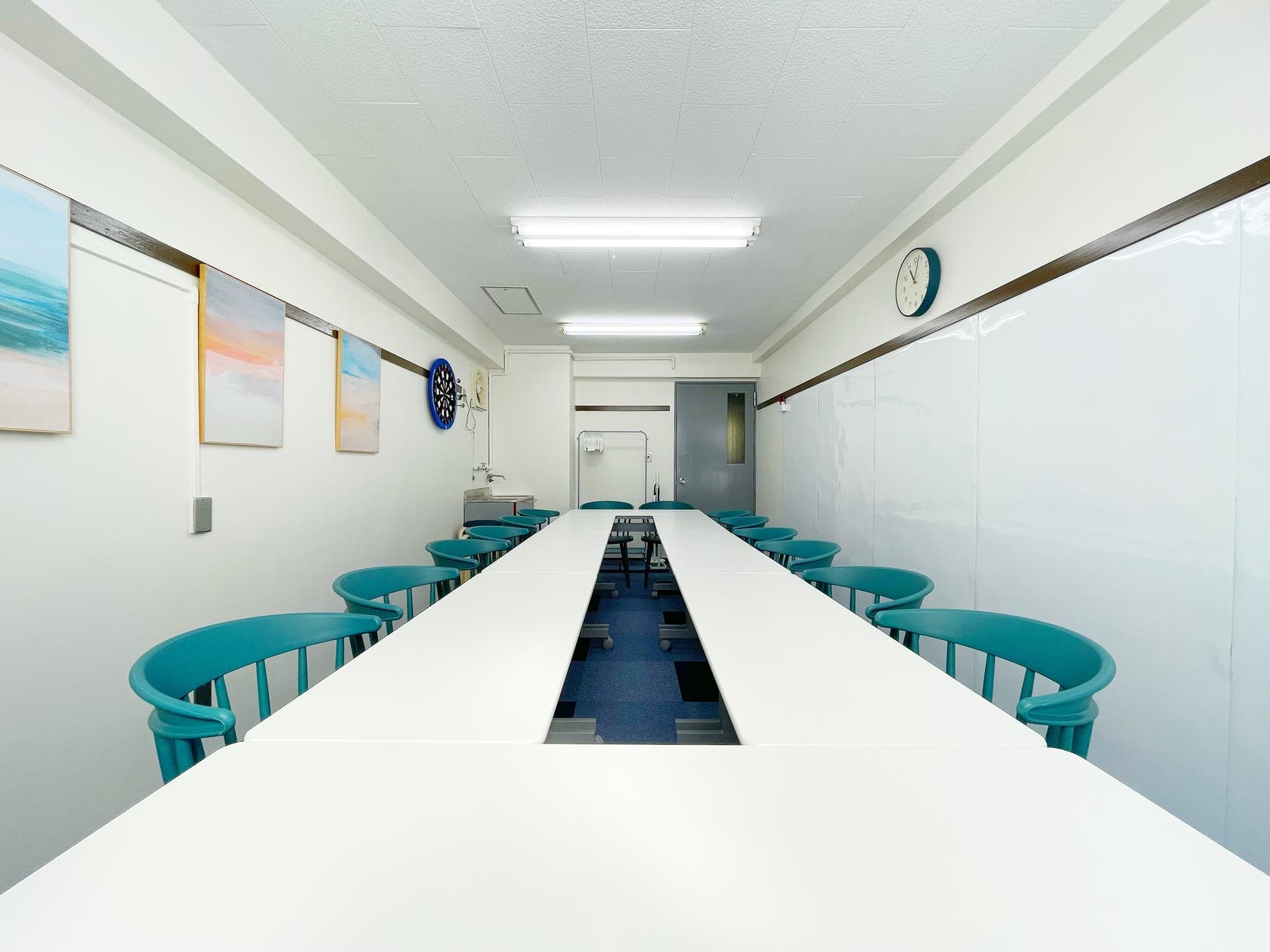 【駅徒歩1分】【光回線】～20名　会議、ボドゲ、オンライン、配信、ネイル、撮影★壁一面ホワイトボード　55インチモニタ-　の写真6