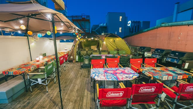 なんばでグランピング!?屋上の開放的な空間でBBG🍖やビアガーデン🍺など盛り上がること間違いなし🌟の写真6