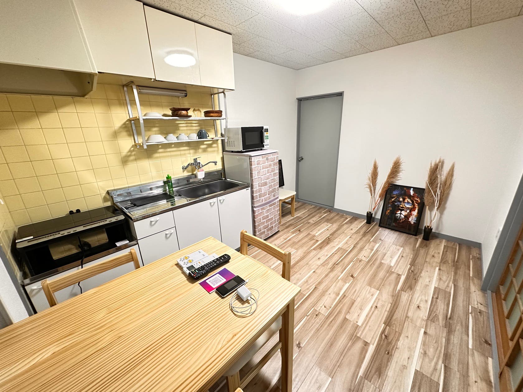 ２DK貸切。無料駐車場付き、無料Wi-Fi付き。撮影も出来ます。誕生会や女子会、テレワークにも。の写真21