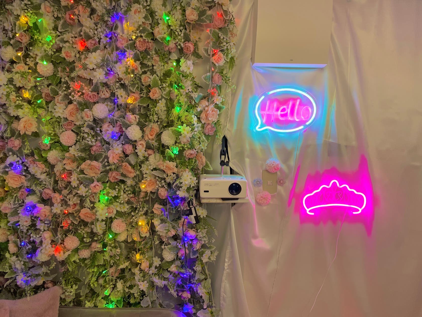 フロアこのスペースだけ🔥駅1分✨花空間🌸大人気ゲーム🎮プロジェクター🎥飲み会🥂パーティー🎉24H🏪デート💕撮影の写真8