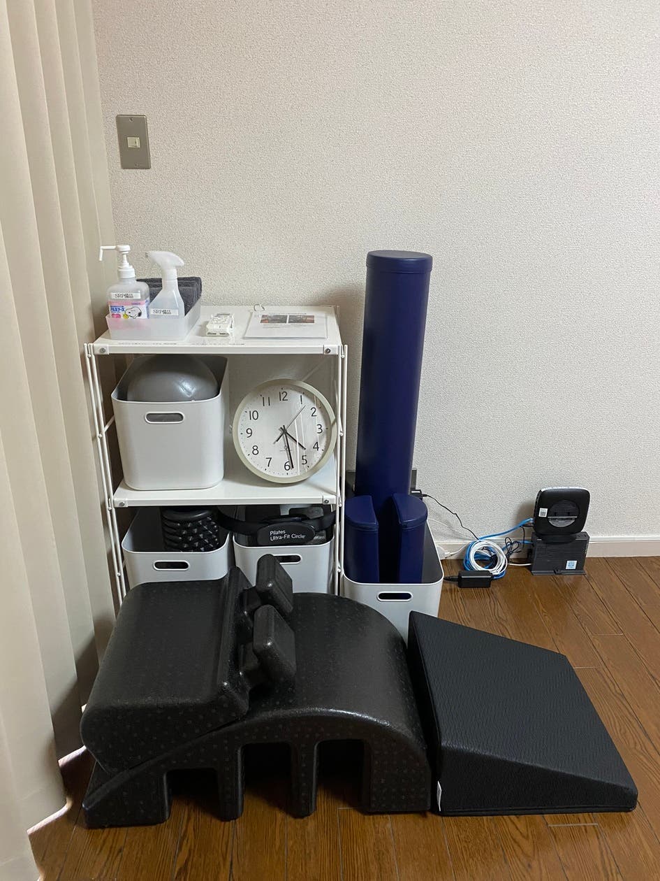 ピラティスマシン完備 中野駅徒歩1分 レッスン/自主練/個人利用 🌈マット/ボール/リング充実設備の写真16