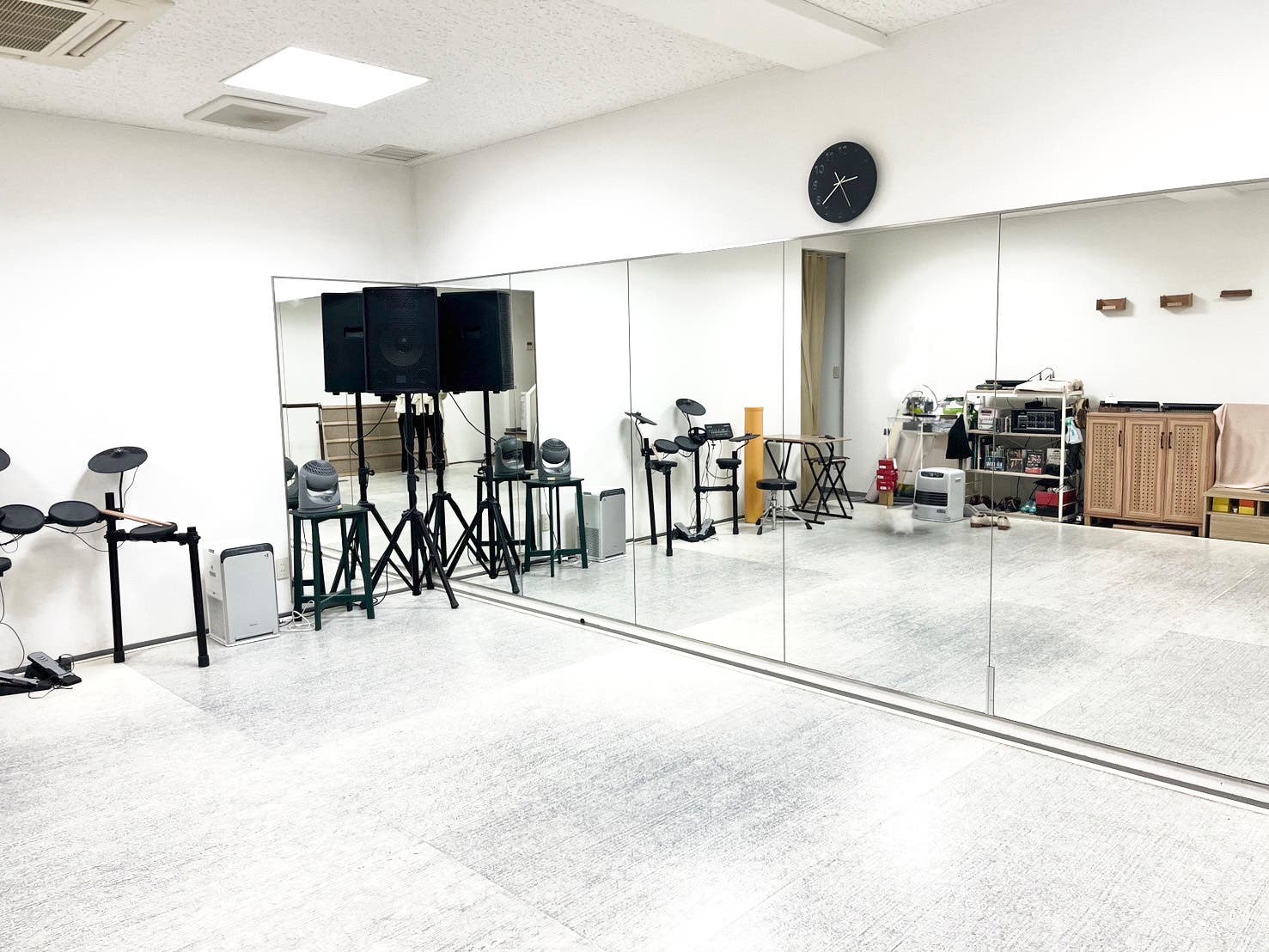 【七隈線茶山駅徒歩6分】鏡/音響設備完備のダンススタジオ！撮影可能！の写真6