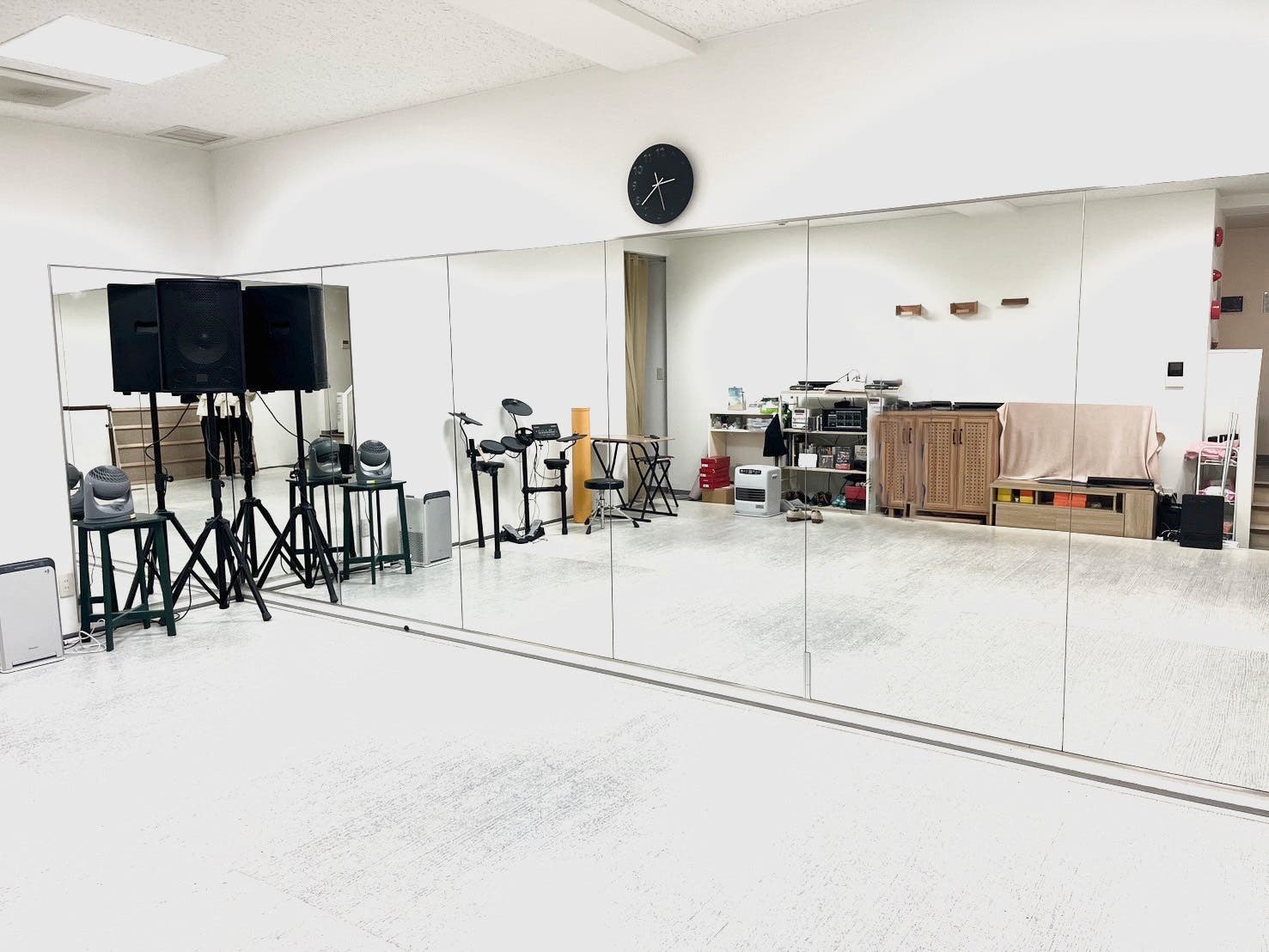 【七隈線茶山駅徒歩6分】鏡/音響設備完備のダンススタジオ！撮影可能！の写真7