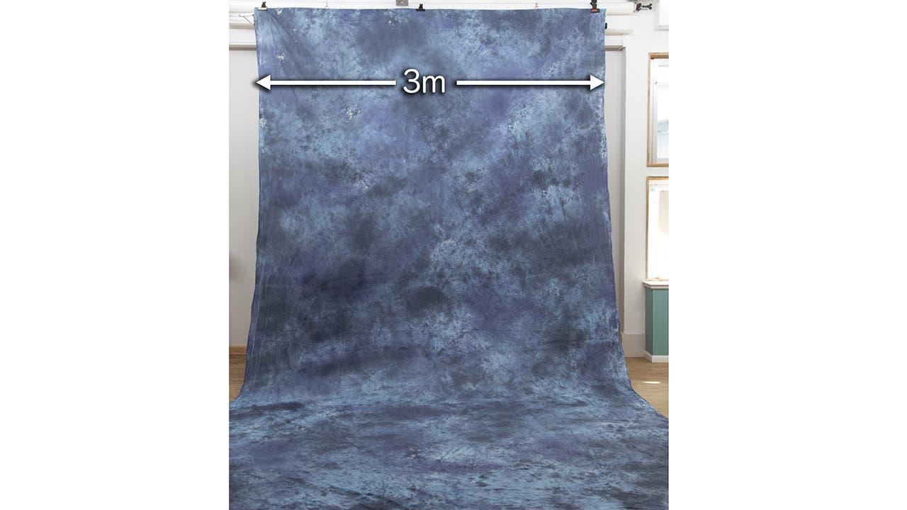 布ムラバック　ブルーの画像1