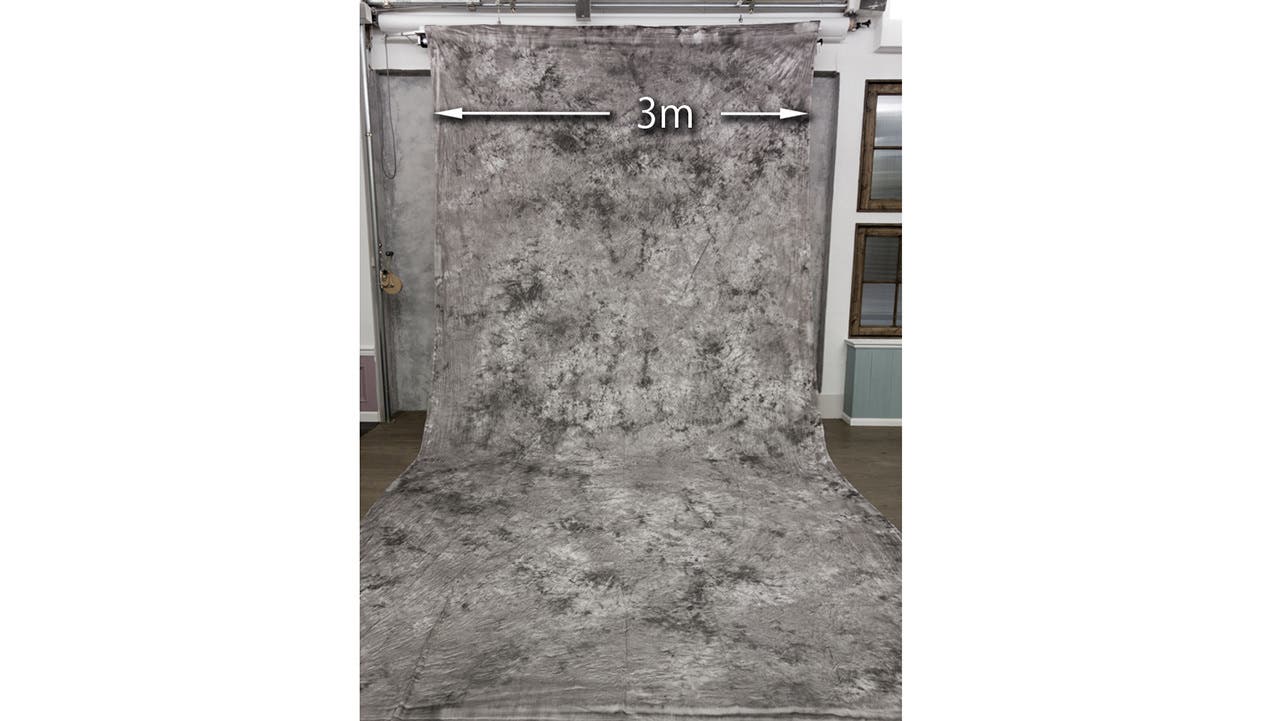 布ムラバック　ライトグレーの画像1