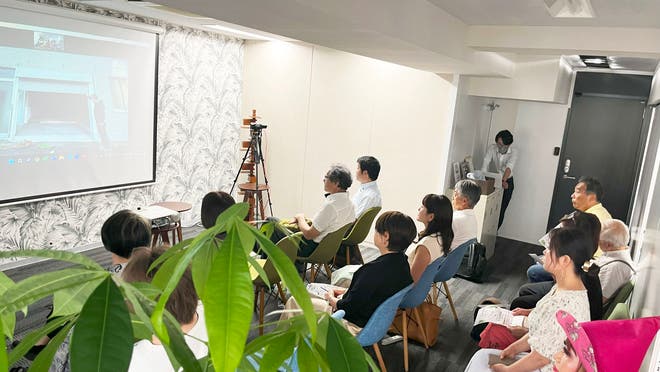 【銀座駅他2駅から3分・松屋近く】15名着席/社内MTG・研修・イベント・同窓会などに最適/飲酒飲食OK/オシャレ&カジュアル!の写真3