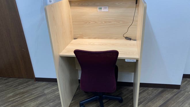 【旭川 by 街角自習室】1名DESK④の写真2