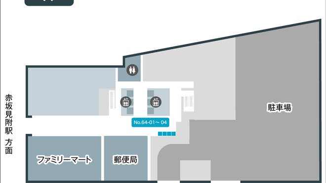 【テレキューブ】山王グランドビルの個室型ワークブース(64-02)です。視線と音を遮る、プライベートな集中環境。の写真3