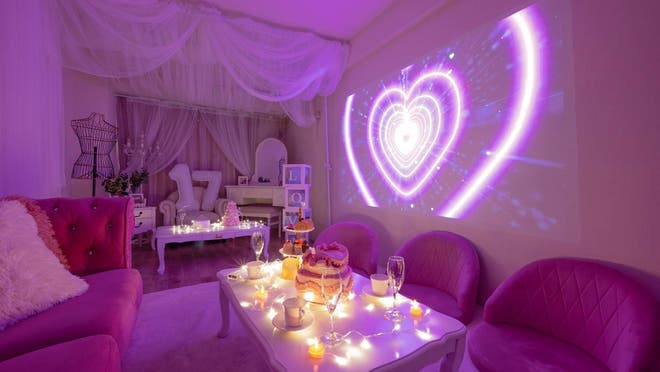 ✨リニューアル記念SALE✨五反田駅3分🎀元SKE🤍設備品無料!大画面で推しを♪推し会・誕生会•女子会•祭壇🎂・撮影24h💕の写真2