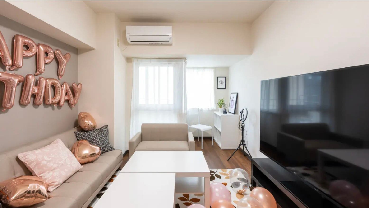 スペモ📣歓送迎会🎊池袋駅4分✨映画🎉75㌅超大TV💝推し活・女子会🍷記念日🥂ゴミ無料OK🍸515_みんなのスペース池袋ハレザの写真17