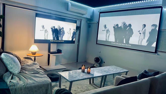 カップル・少人数割👫💕大迫力シアター&65型TV📹大人気ゲーム🎮✨シャワー利用可🚿烏丸4分🚶♂️推し活💟デートの写真2