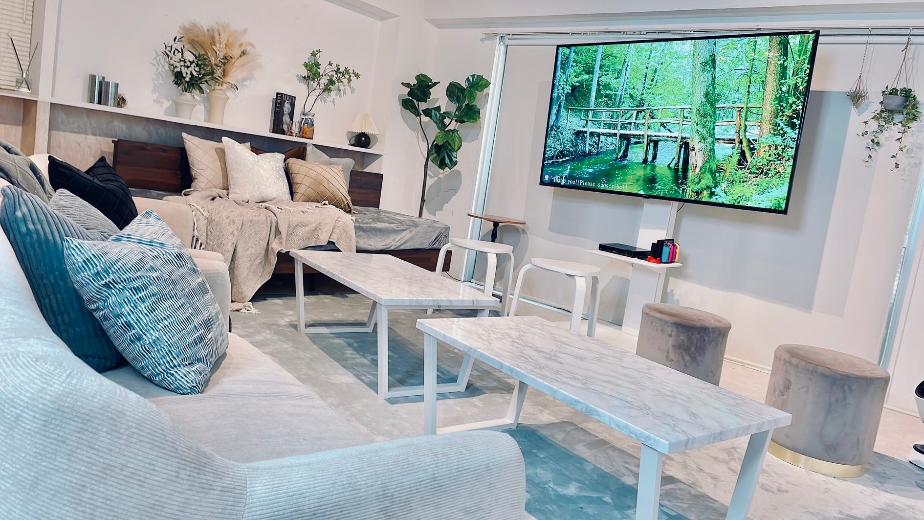 カップル・少人数割👫💕大迫力シアター&65型TV📹大人気ゲーム🎮✨シャワー利用可🚿烏丸４分🚶‍♂️推し活💟デートの写真6