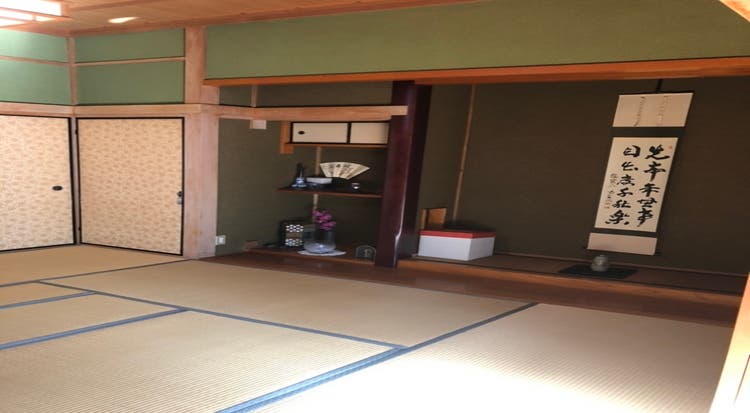 「緑の見えるお茶室」畳・和室・茶道・お茶会・撮影・茶道教室など！