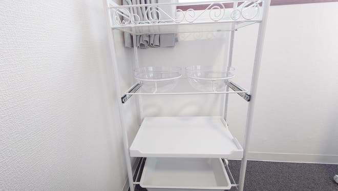 幅70cm高さ188cm高さ59〜89cmのベッドを新たに設置しました。の写真19