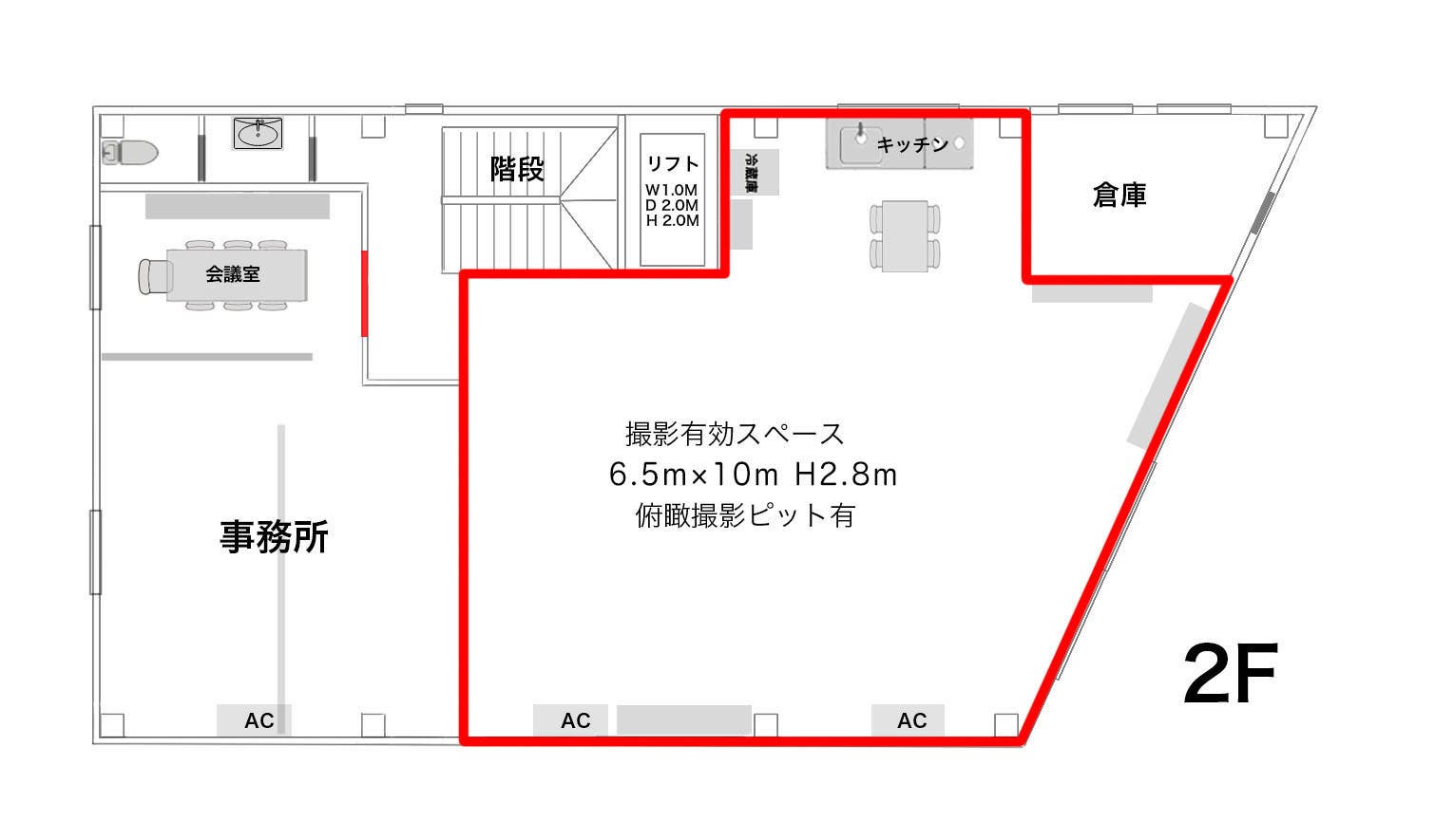 本格写真撮影スタジオ2st 📸商品広告配信動画映像キッチン女子会パーティ会議椅子机モデル撮影コスプレ展示演劇発表会の写真8