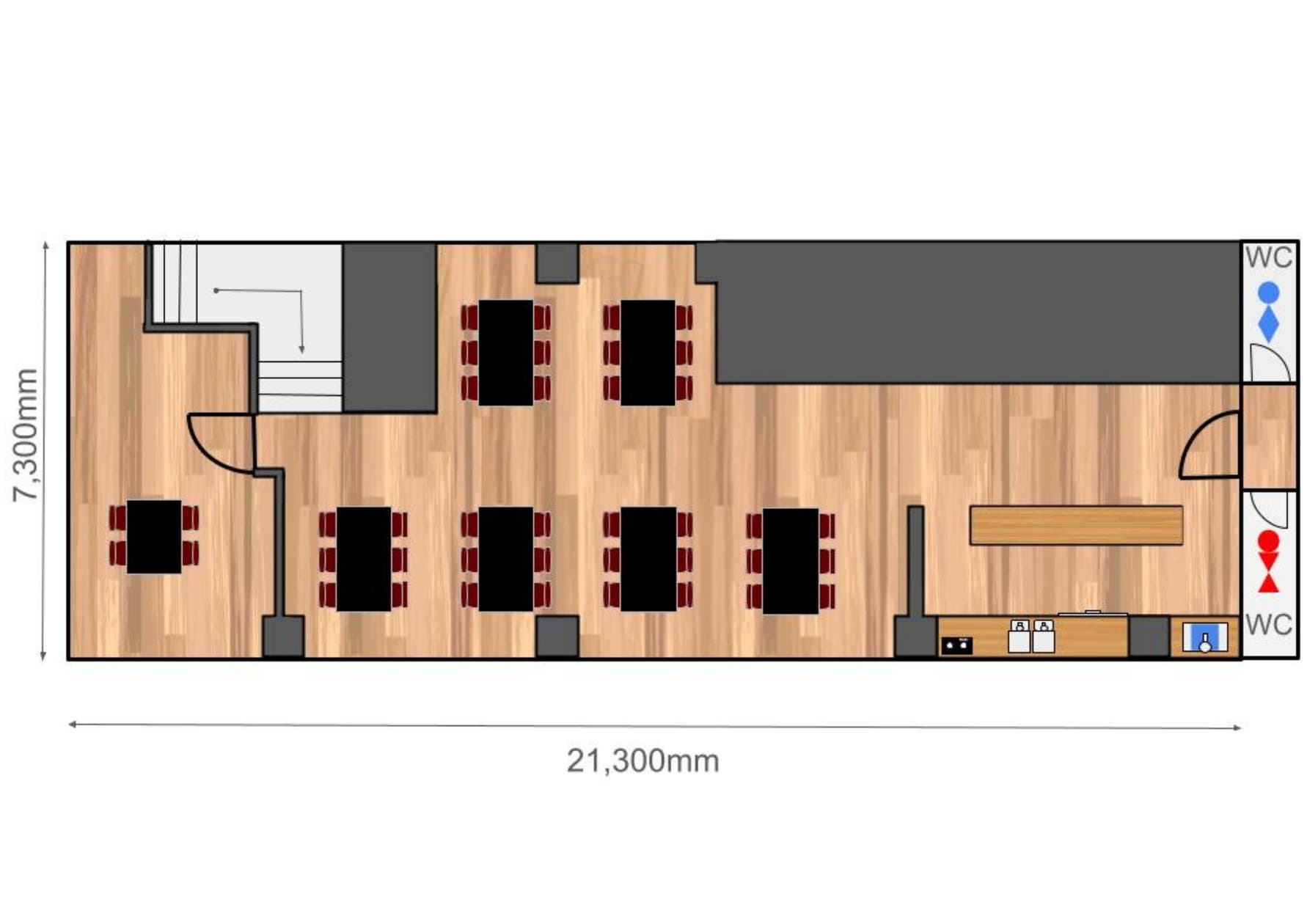 飲み放題990円 オードブル1650円/宴会や催事に特化した貸切スペースの写真17