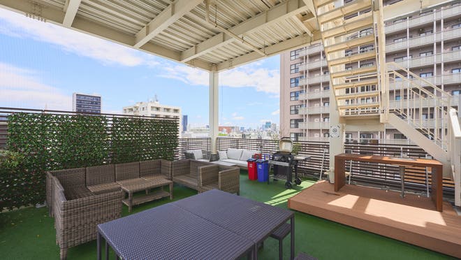 【渋谷駅8分】貸切BBQ!手ぶらも可能🍖SLOTH JINNAN ワイズ神南ビル屋上 ルーフトップテラス 撮影 屋根付きの写真2