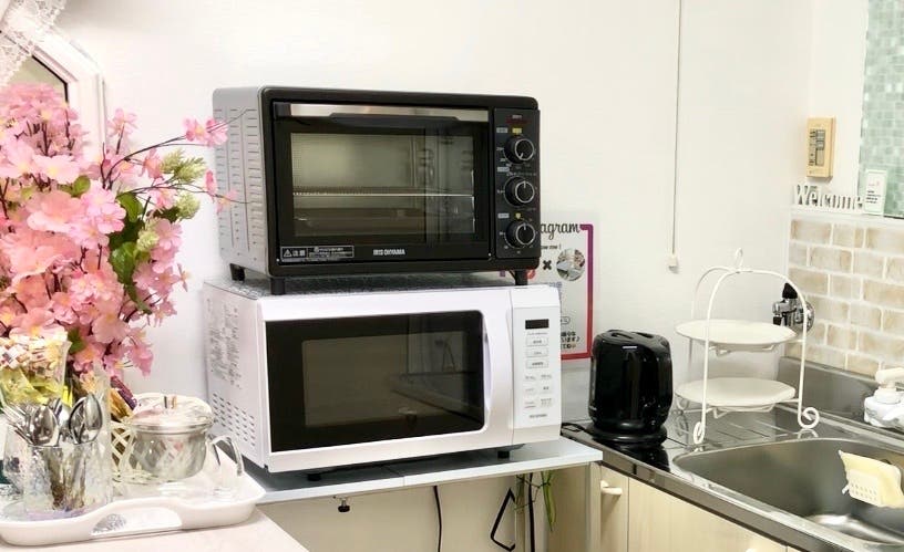 🍕オーブントースター　25cm程度のピザ等OKの画像1