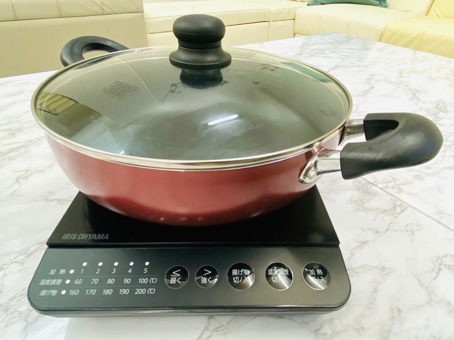 ④卓上IHヒーターとお鍋セットの画像1