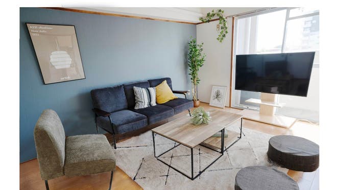 ✨【下通】1LDK広めスペース【10人以上利用可!オーブン等キッチン充実】の写真1