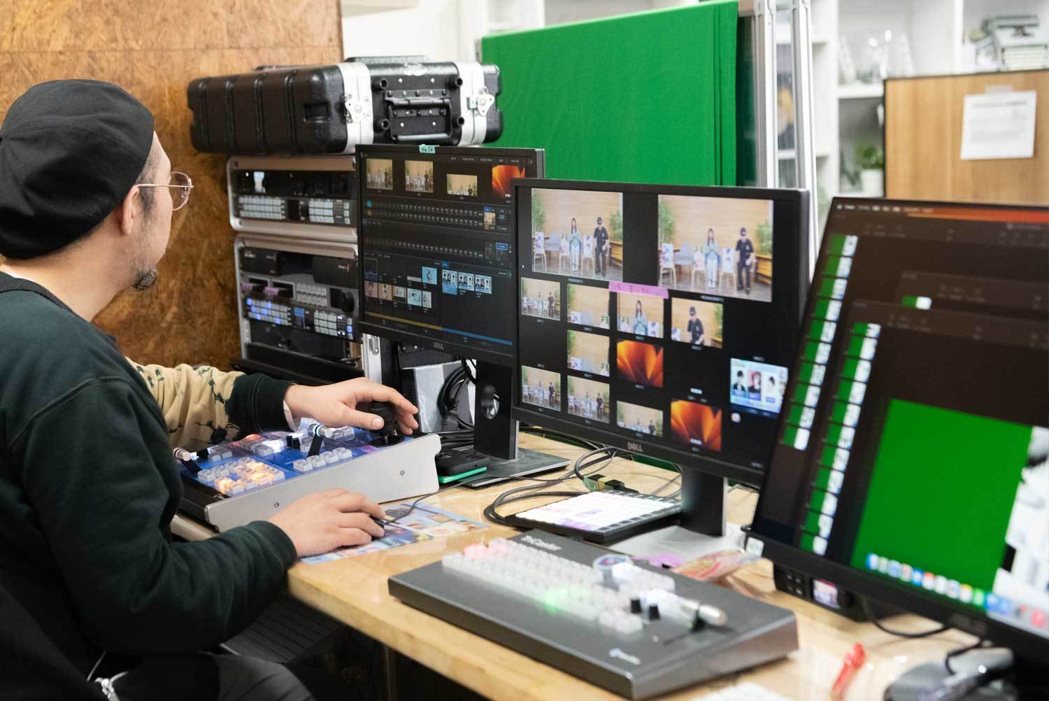 配信スタッフ付き価格 【高性能機材完備】新中野駅から1分の全装備ライブ配信スタジオ クロマキー配信にも対応の写真8