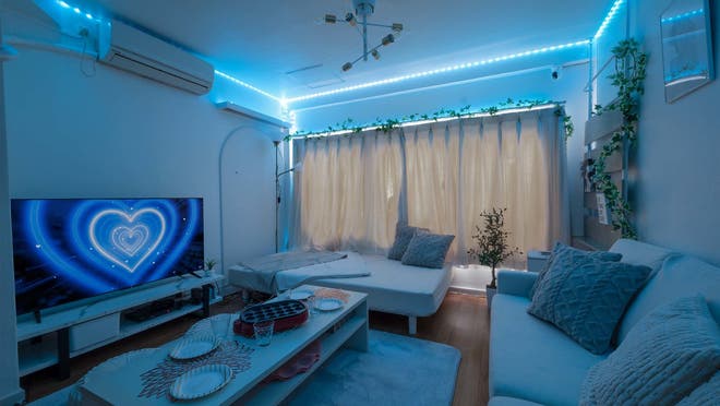 ricopa導入💗最大14名🉐錦糸町駅4分🥳ドンキ🐧大人気ゲーム機🎮55型TV📺女子会💗推し活🌟撮影📷白壁🌟の写真6