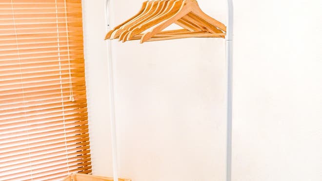 【江坂駅徒歩4分】備品充実の広々スペース✨|ゴミのお持ち帰り不要❗️|女性でも片手で高さ調整可能なベッド🌱の写真22