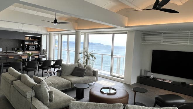 稲村ガ崎駅から徒歩3分!R134沿いオーシャンビュー貸別荘♪の写真3