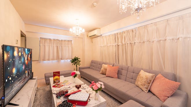 ✨大人気のお部屋🈹駅徒歩3分!🌸可愛い空間💫歓迎会🍷女子会🍰推し活💞撮影📸デート👫💓鍋パ🍲歓迎会の写真4